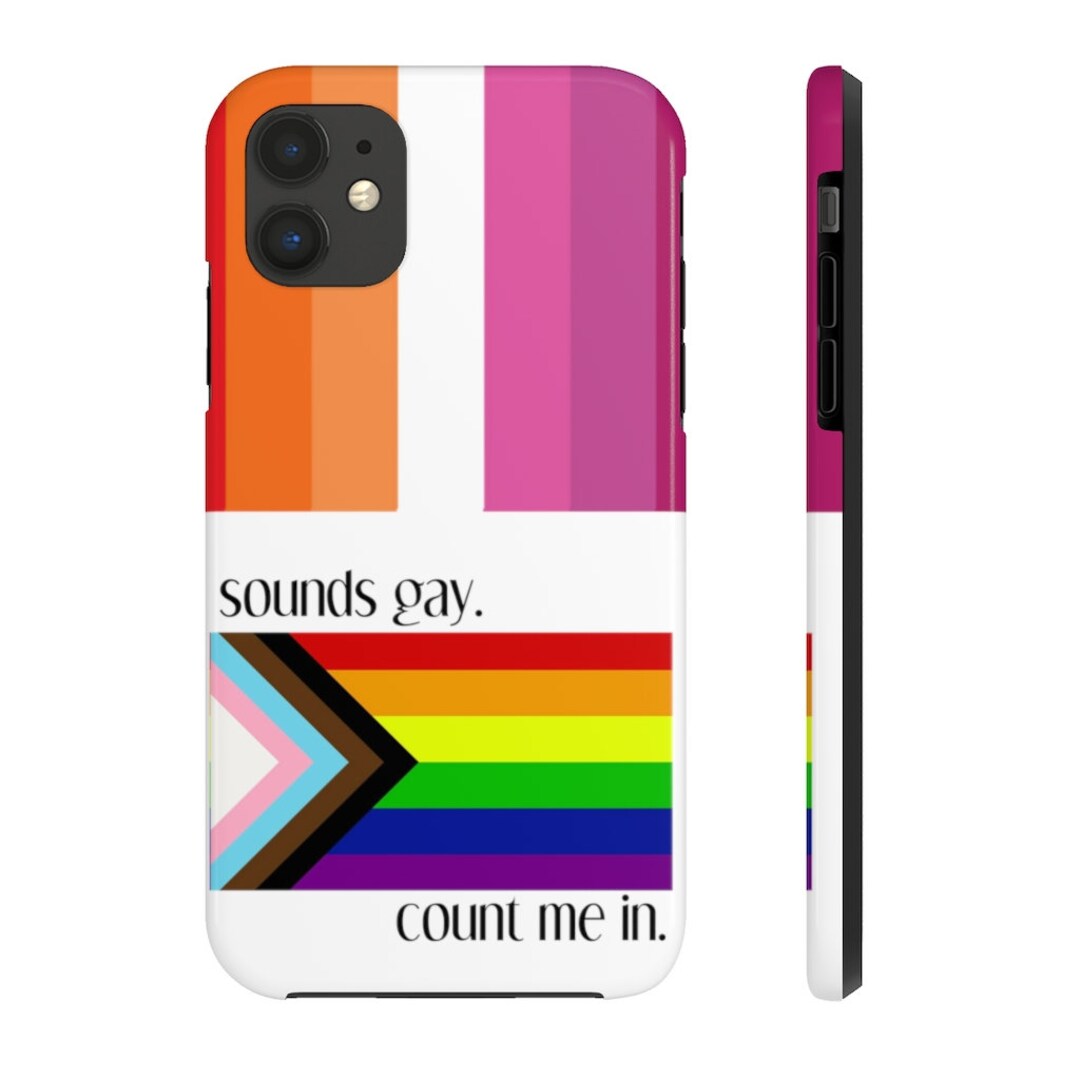 Lesbian Pride Flag, LGBTQ, Samsung Case Mate Tough iPhone Cases - Etsy