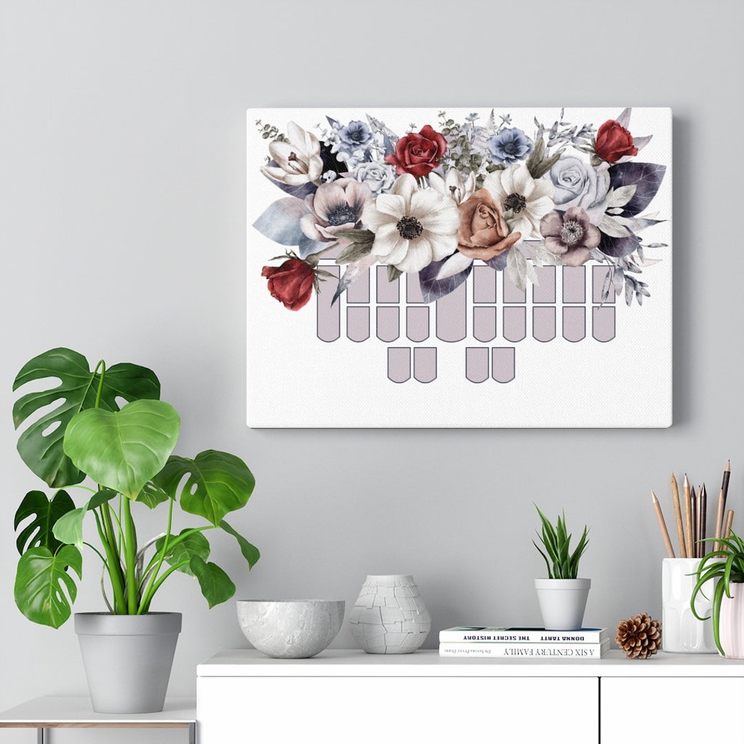 Steno Keyboard Art, Court Reporter Canvas Gallery Wraps - Etsy