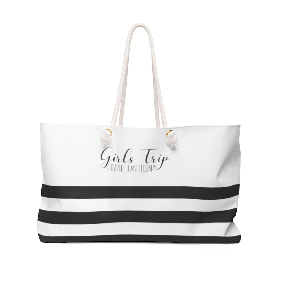 Girls Trip Striped Weekender Bag - Etsy