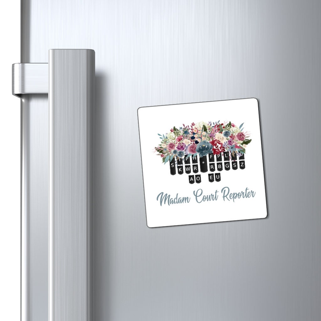 Steno Keys Court Reporter Magnets - Etsy