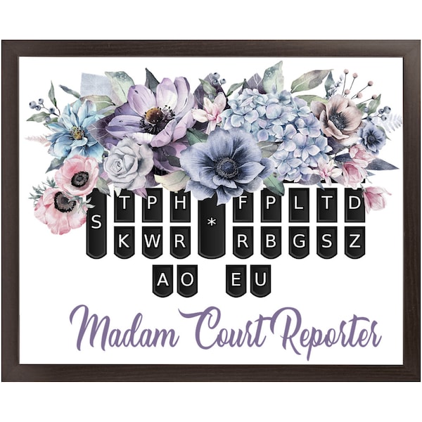 Court Reporter Art - Etsy