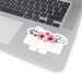 Steno Keyboard Art Kiss-cut Stickers - Etsy