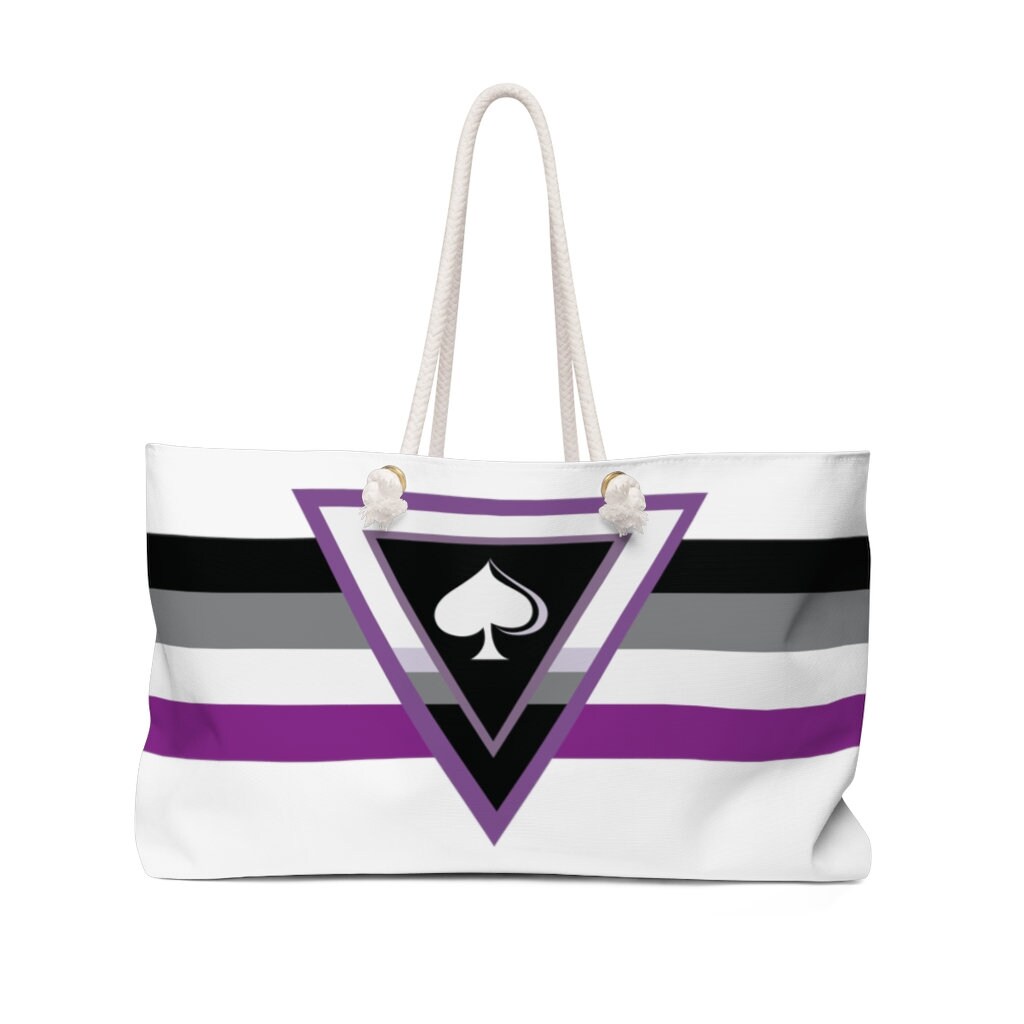 LGBTQ Asexual Pride Weekender Bag - Etsy