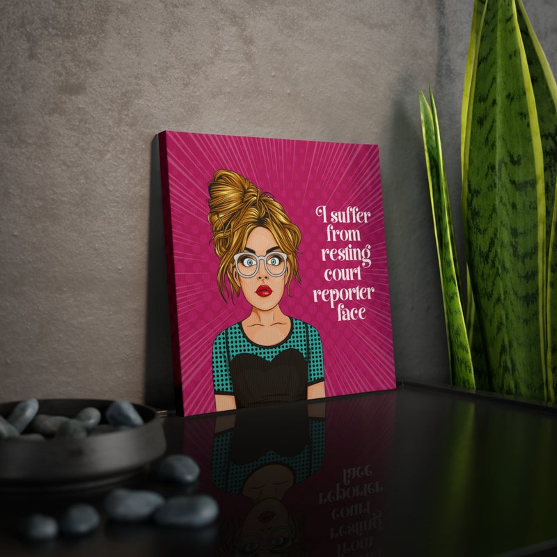 Court Reporter Art - Etsy