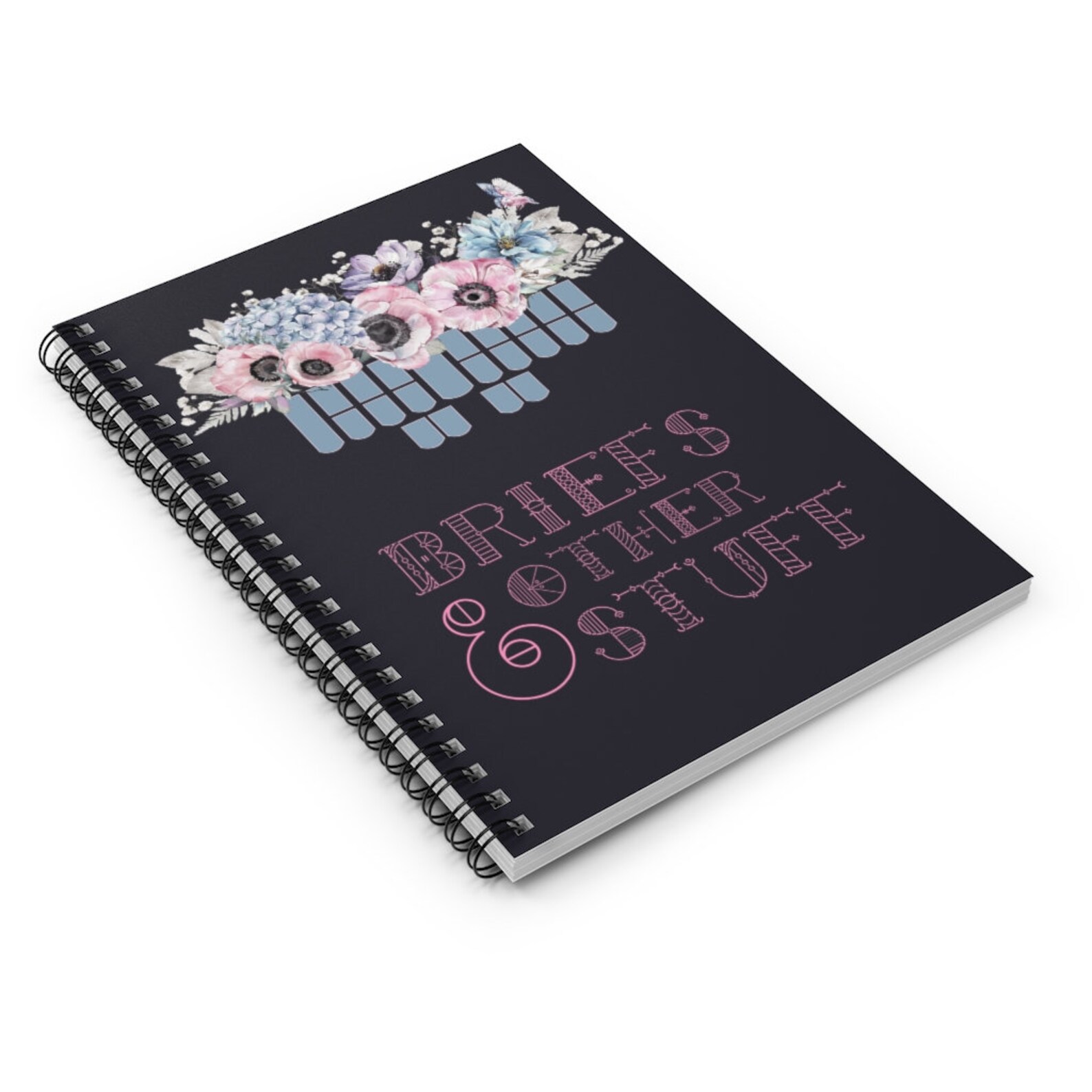 Court Reporting Journal, Briefs and Other Stuff Spiral Notebook - Ruled ...