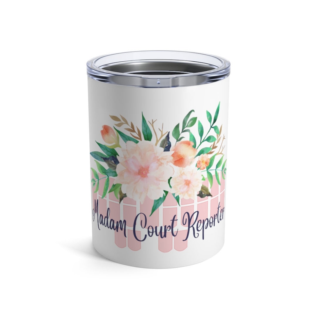 Stenographer Keyboard,floral Steno Keyboard Madam Court Reporter ...