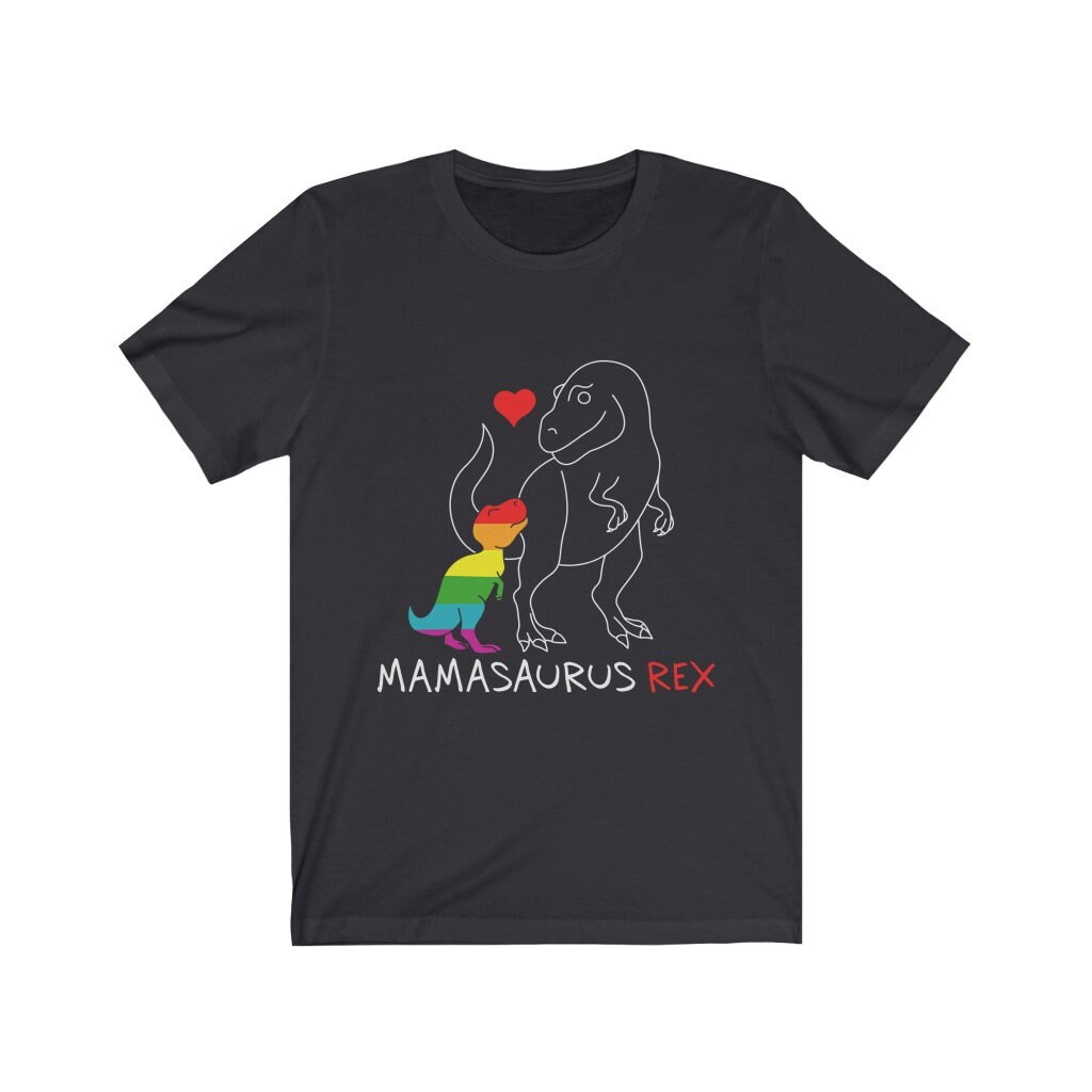 Momasaurus Rex LGBTQ Unisex Jersey Short Sleeve Tee - Etsy