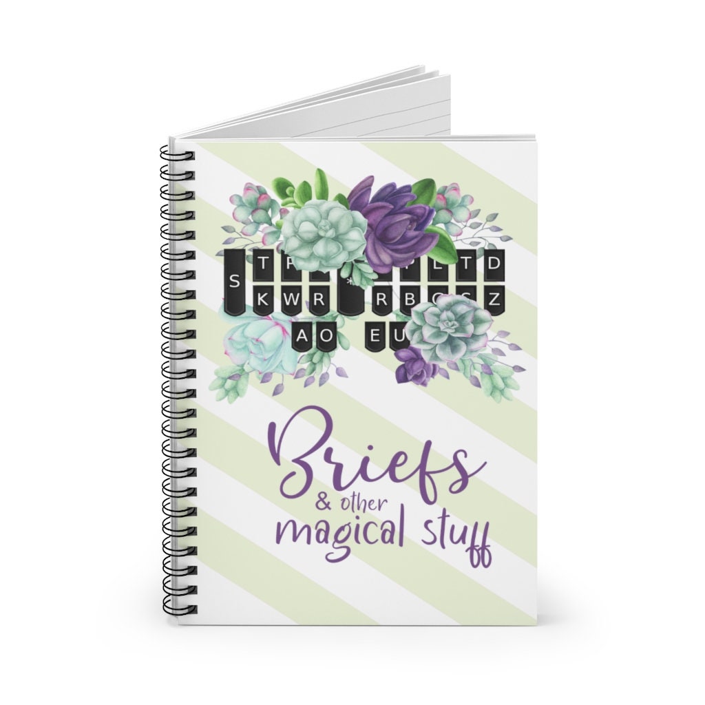 Stenographer Keyboard Court Reporter's Briefs and Other - Etsy