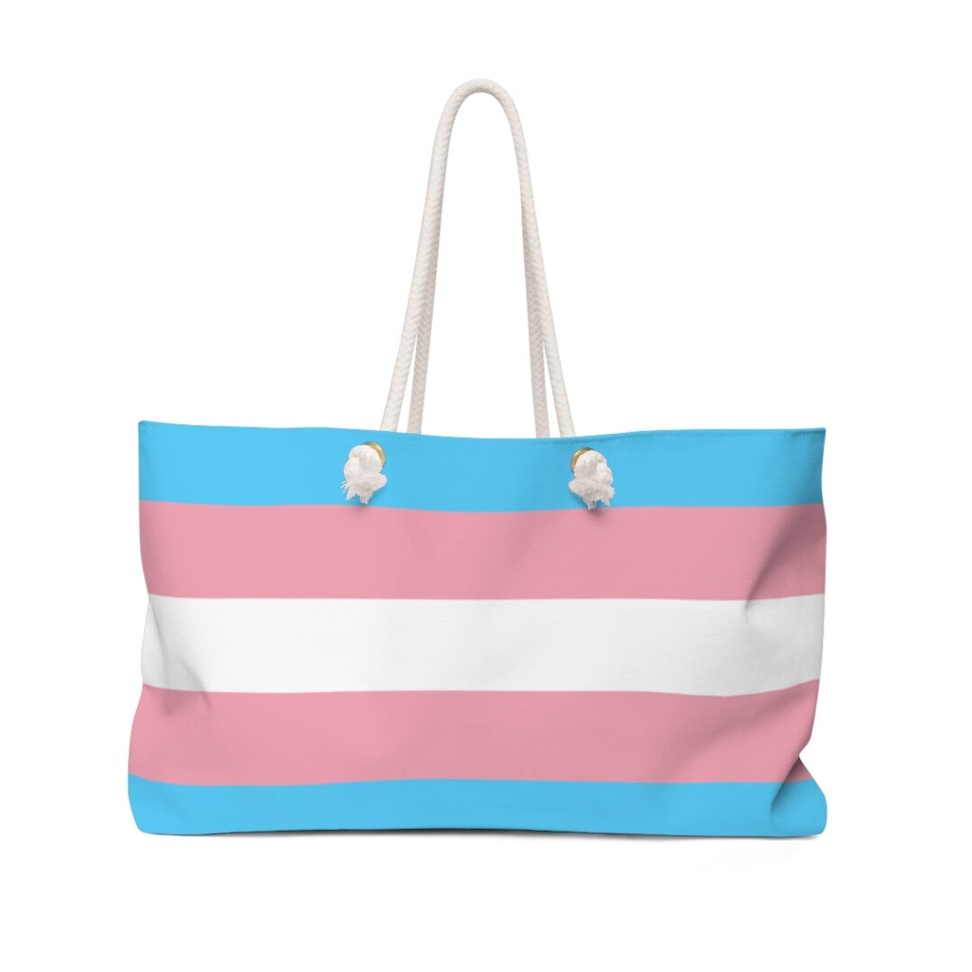 LGBTQ Transgender Pride Weekender Bag - Etsy