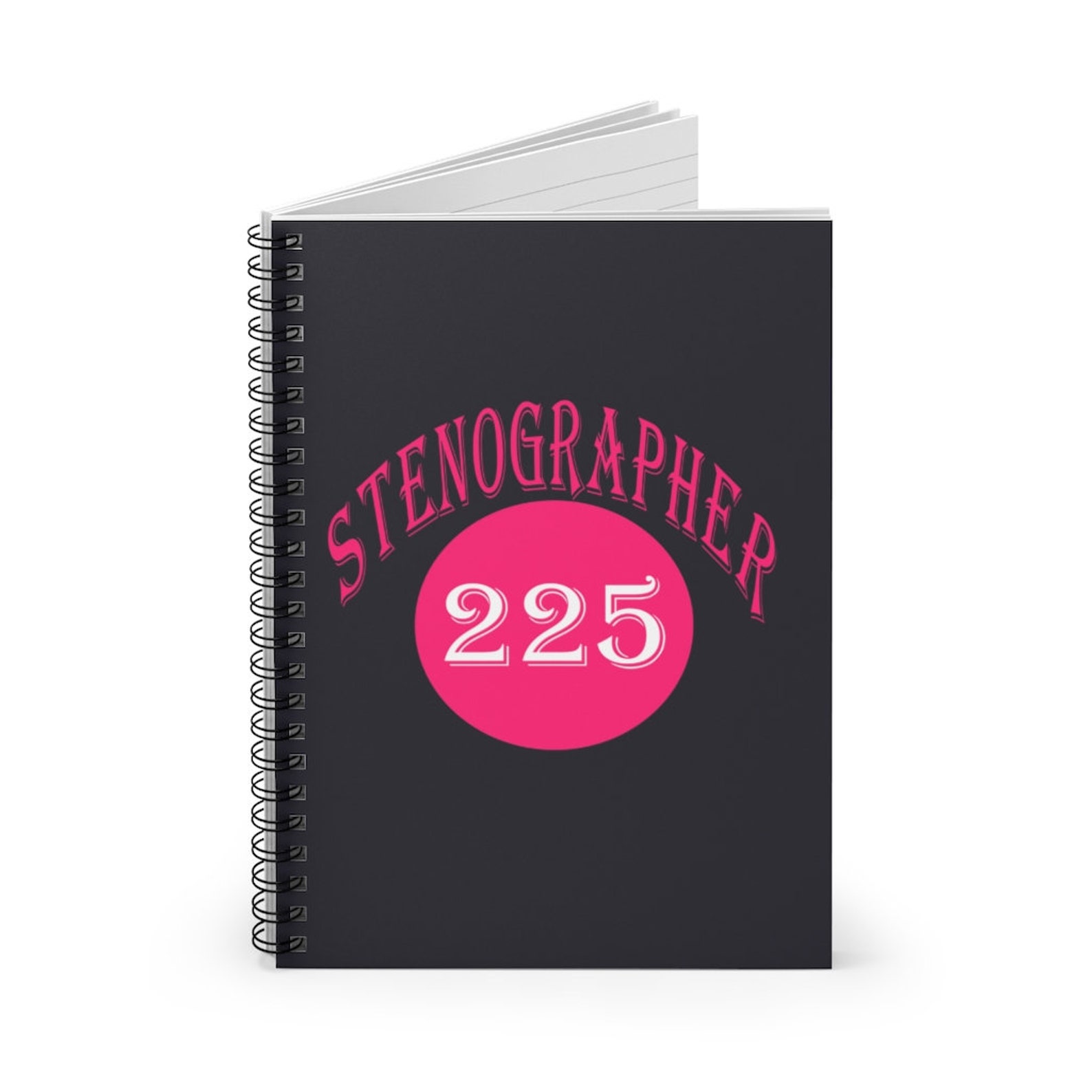 Stenographer 225 Court Reporter's Spiral Notebook Ruled - Etsy