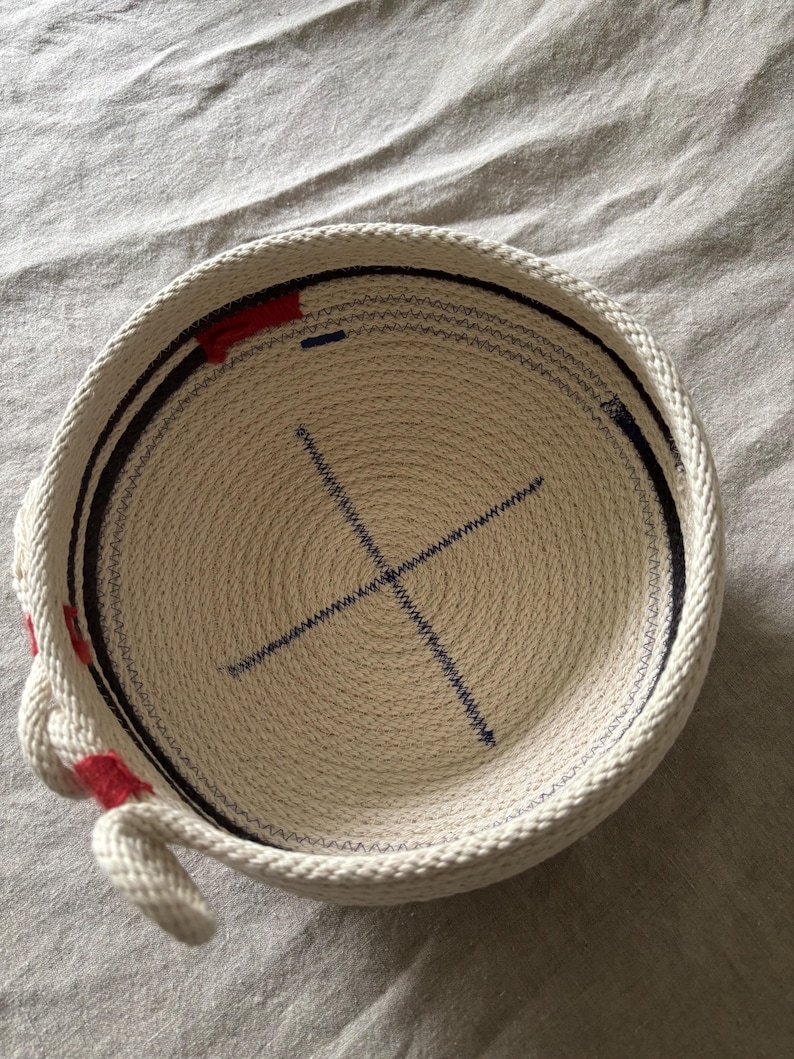 Medium Rope Bowl - Etsy