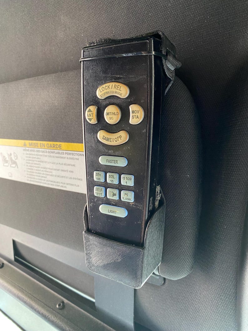 Stalker Dual Radar Remote Holder - Visor Mounted for Police Car - Etsy