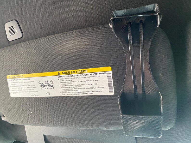 Stalker Dual Radar Remote Holder - Visor Mounted for Police Car - Etsy