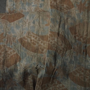 A Special Katazome Cotton Fabric From the Edo Period. - Etsy