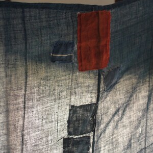 An Indigo-dyed Cotton Mosquito Net Cloth From Around the Taisho Era. - Etsy
