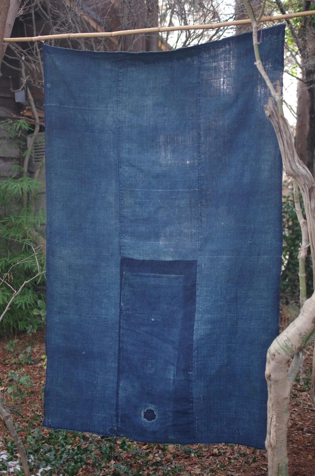 Boro is an Indigo-dyed Cotton Fabric From the Early Showa Period. - Etsy