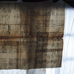 Boro Japanese Paper From Around the Taisho Period. - Etsy