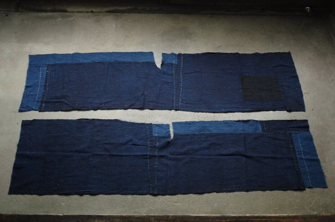 Indigo-dyed Cotton Boro Cloth From the Taisho to Early Showa Eras. - Etsy