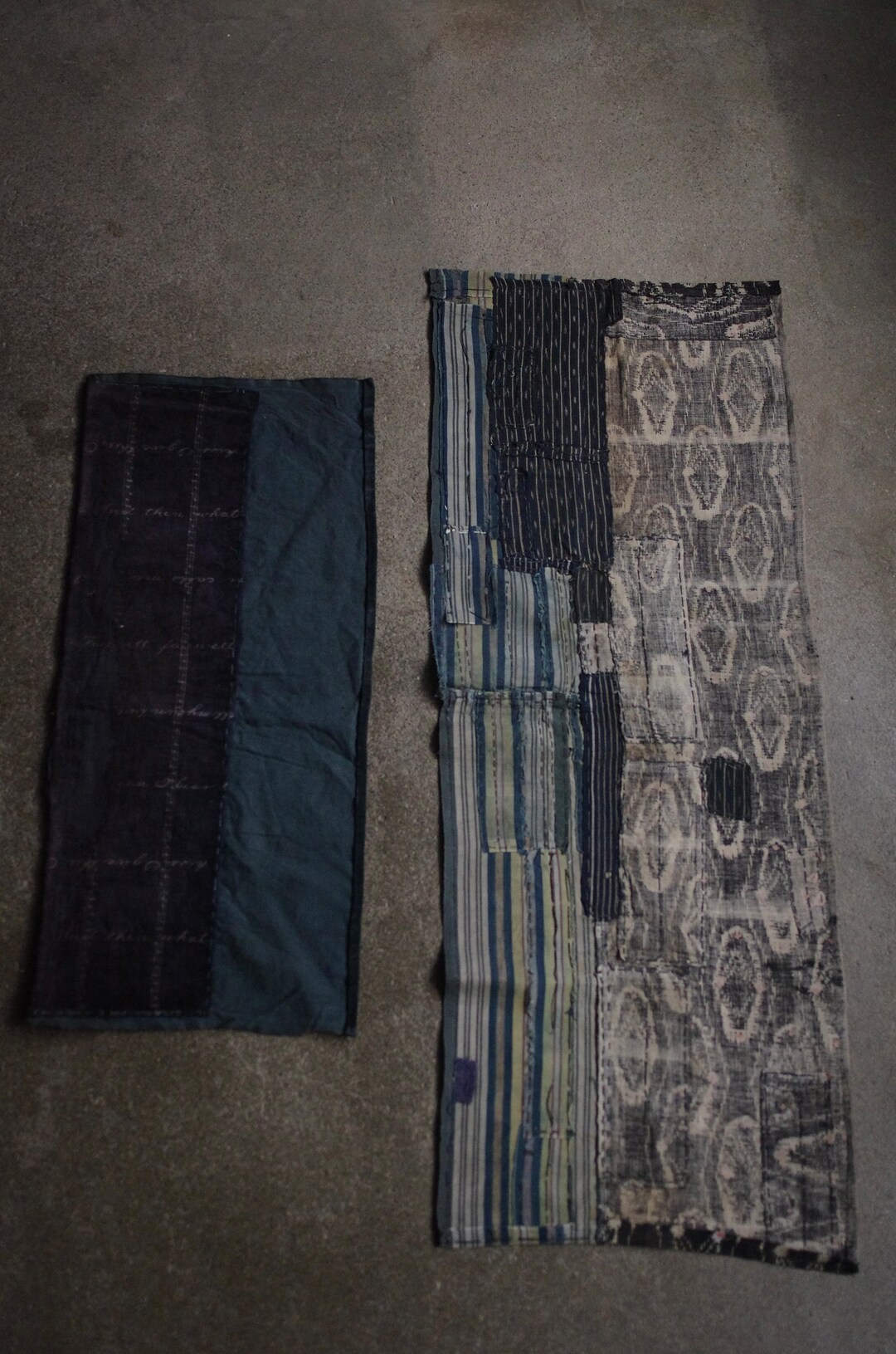 Boro, 2-piece Set From the Early Showa Era. - Etsy