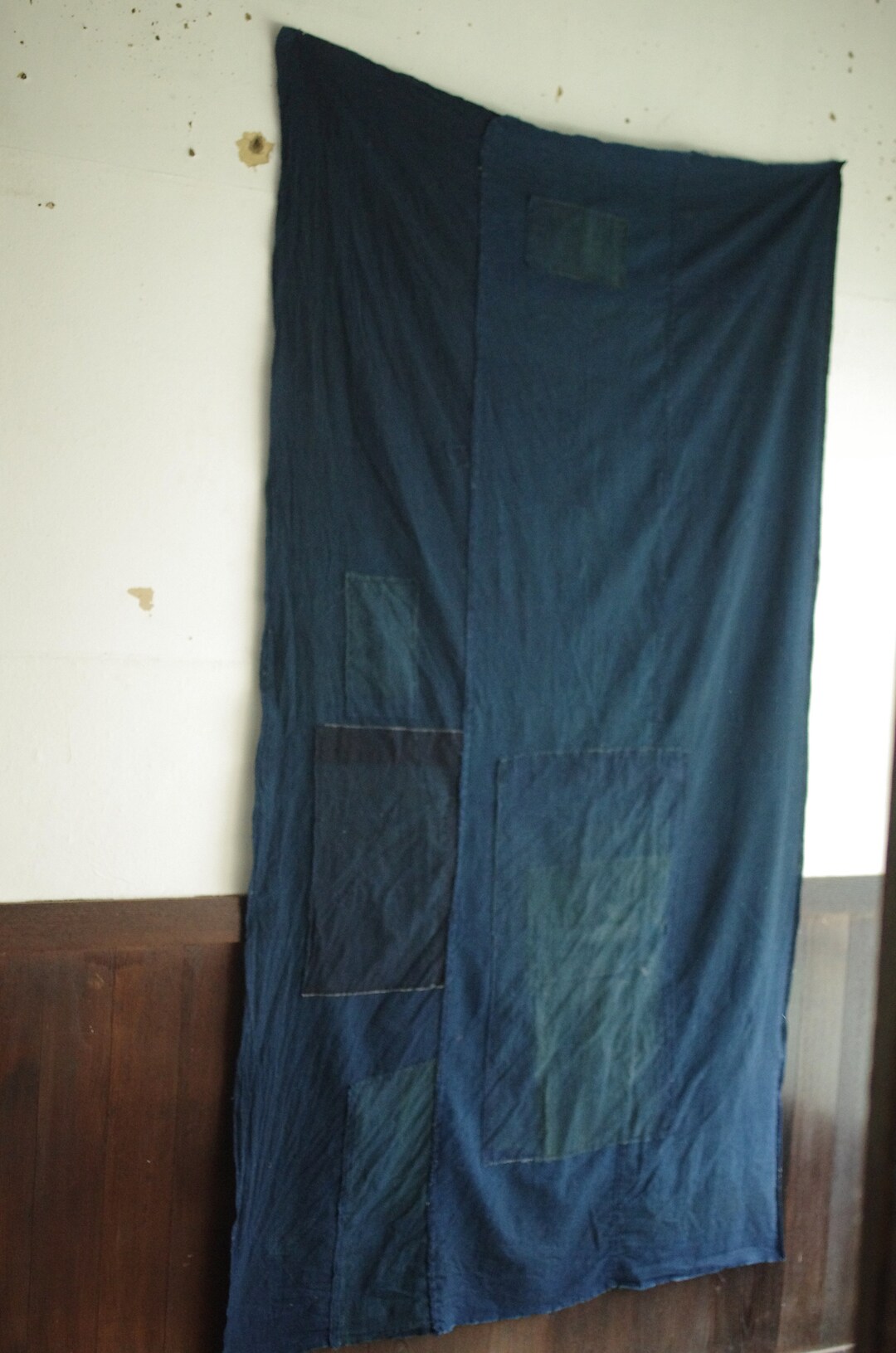 Indigo-dyed Cotton Cloth Boro From the Taisho Era. - Etsy