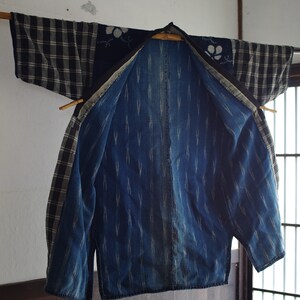 Museum-class Items asamai Shibori Sashiko Nagagi Butterfly Pattern. - Etsy
