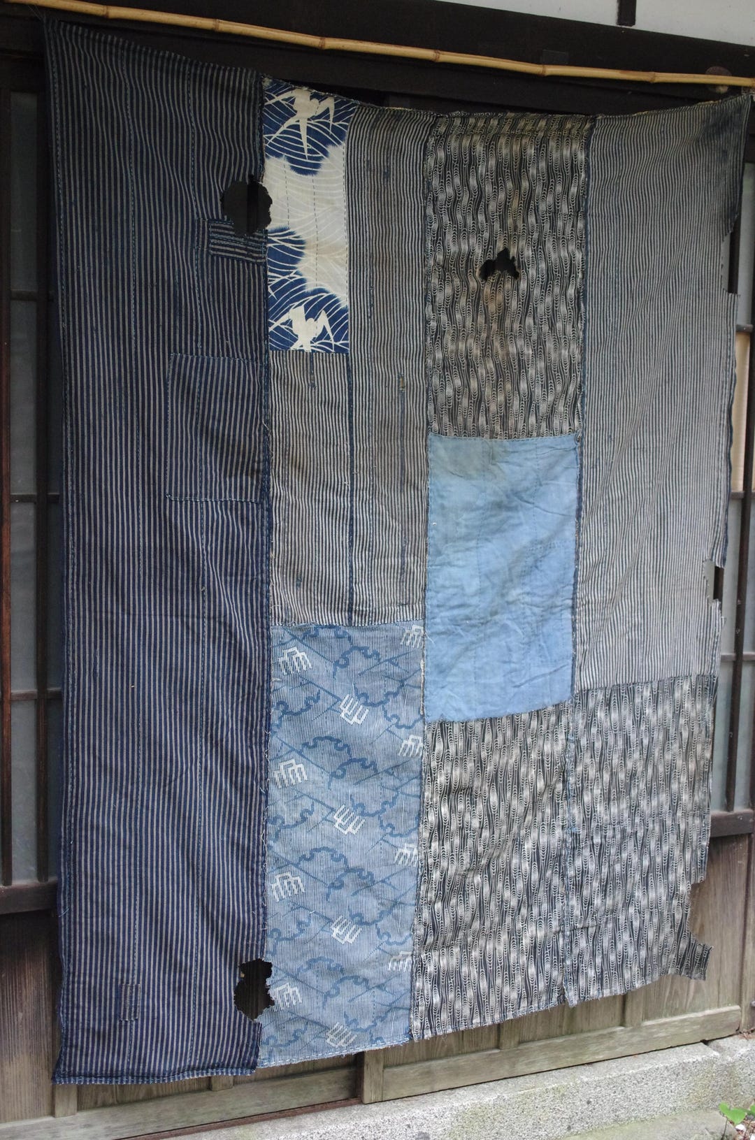 Cotton Boro From Around the Early Showa Period. - Etsy