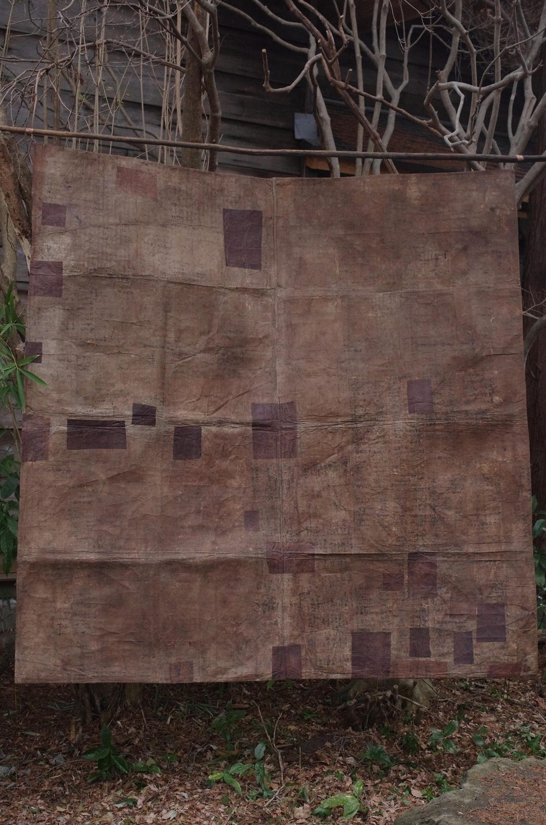 Boro Made From Washi Paper From the Taisho to Early Showa Period.2 - Etsy