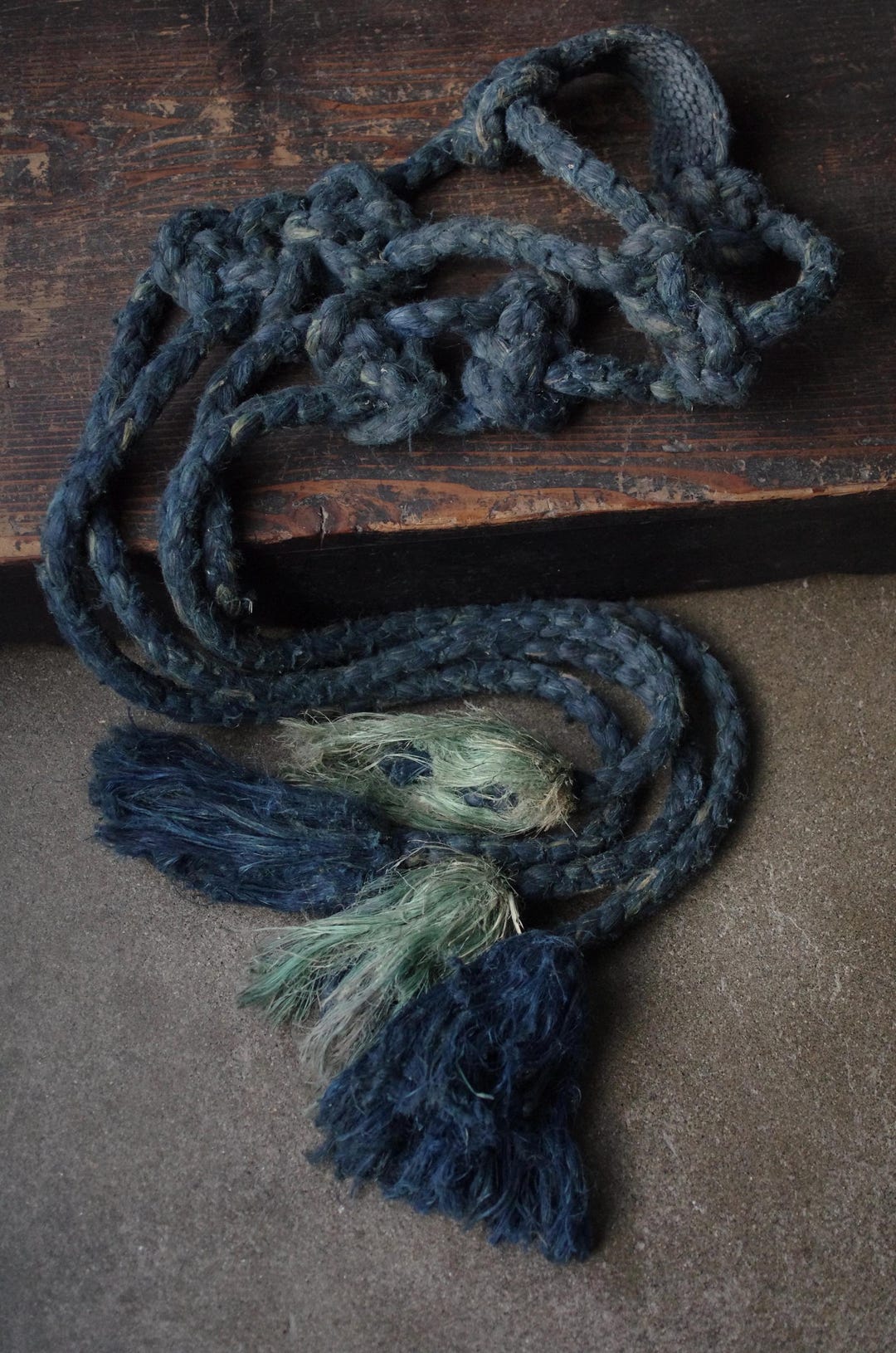 A Decorative Horse Rope Made From Hemp From the End of the Edo Period ...