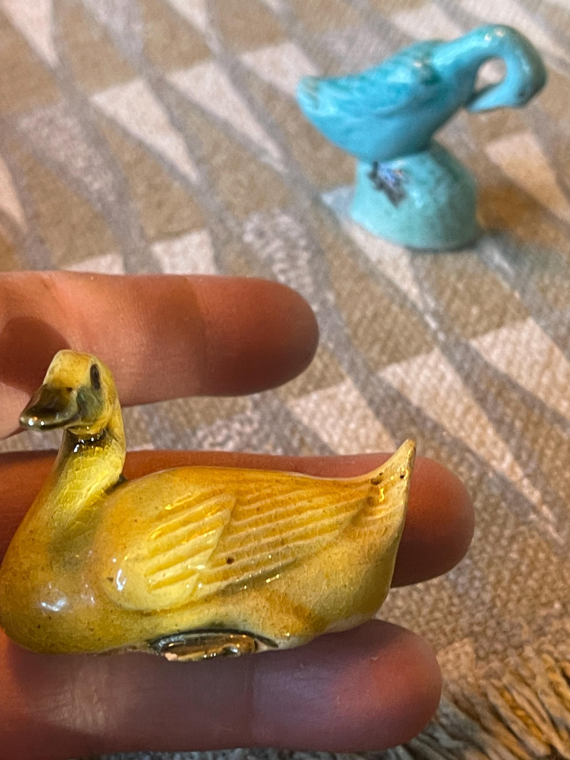 Vintage German Duck Figurines – Small Ceramic Set of 5 - Etsy
