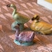 5 Vintage German Small Duck Figurines- Free Shipping - Etsy