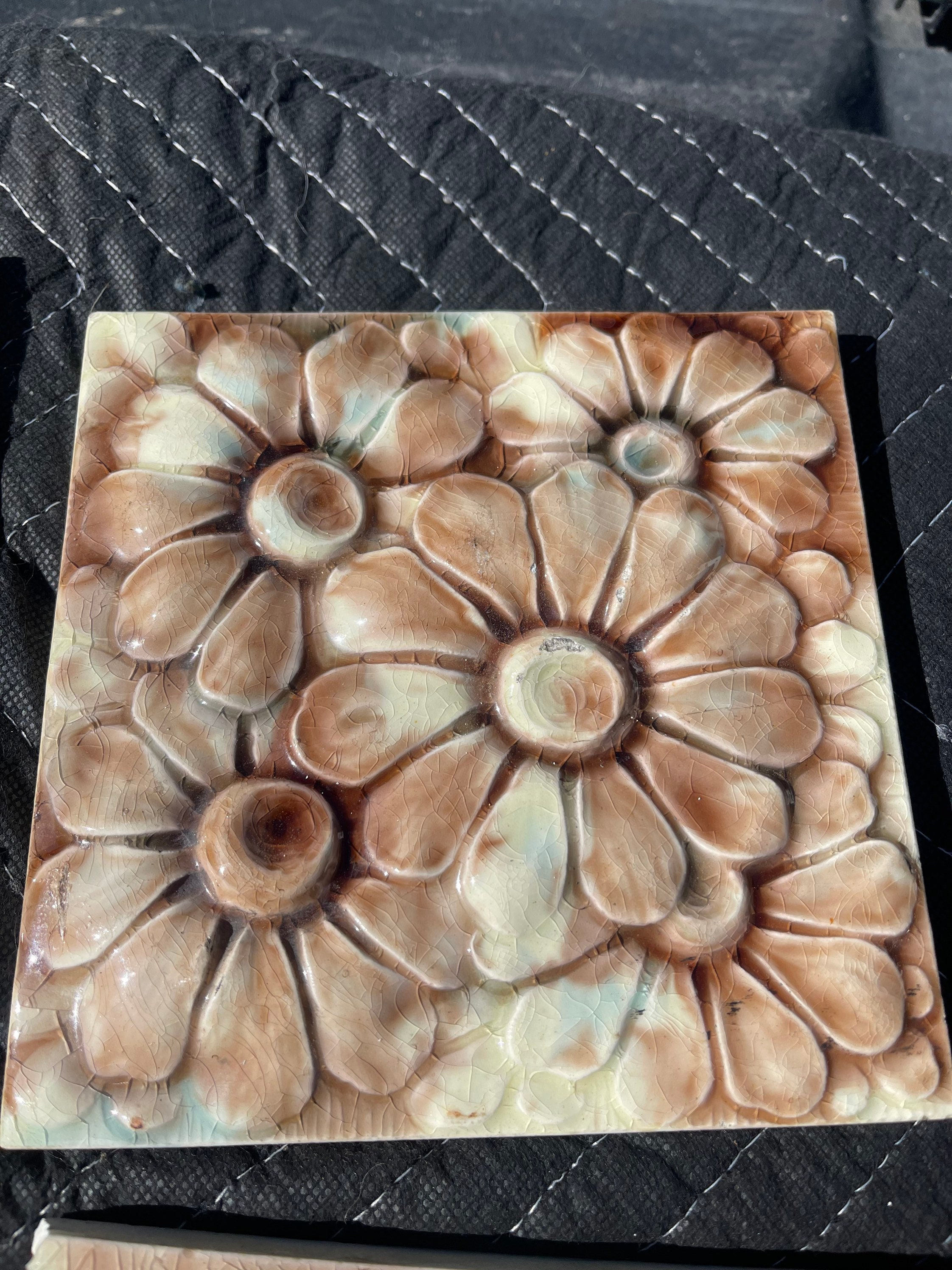 4 American Encaustic Tiling Company 6 Tile-aet Co - Etsy