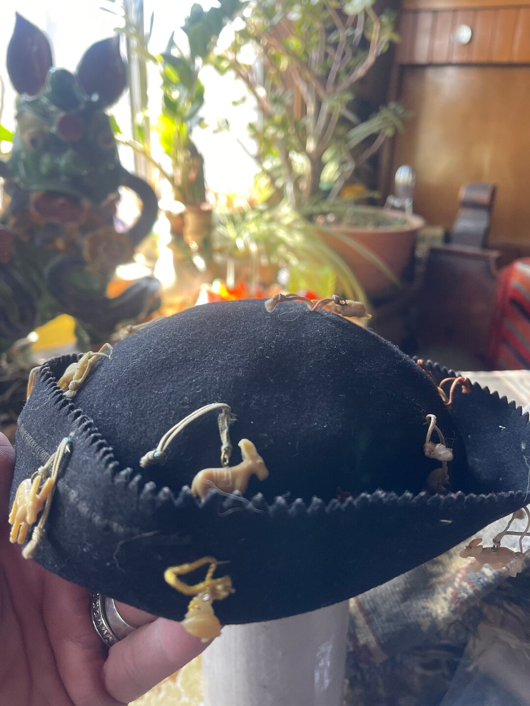 1940’s Jughead Style Hat W/celluloid Charms - Etsy