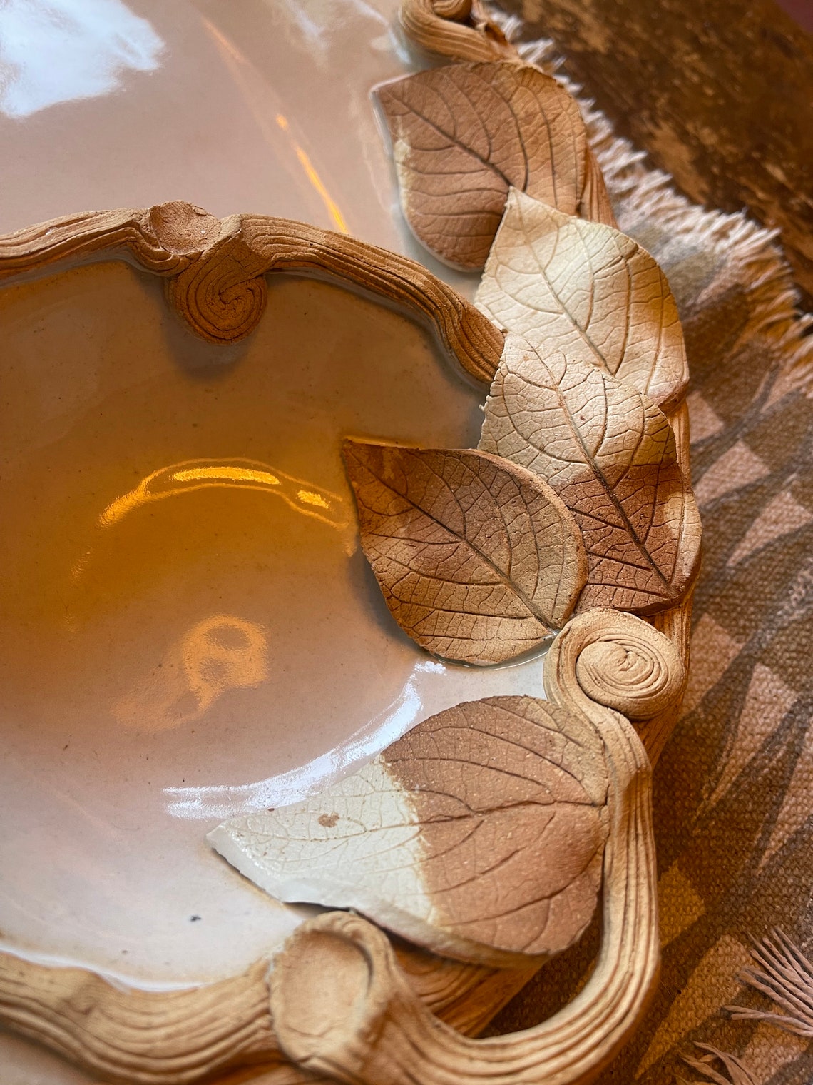 Brigette Haag Chip/dip Handcrafted Pottery-free Shipping - Etsy