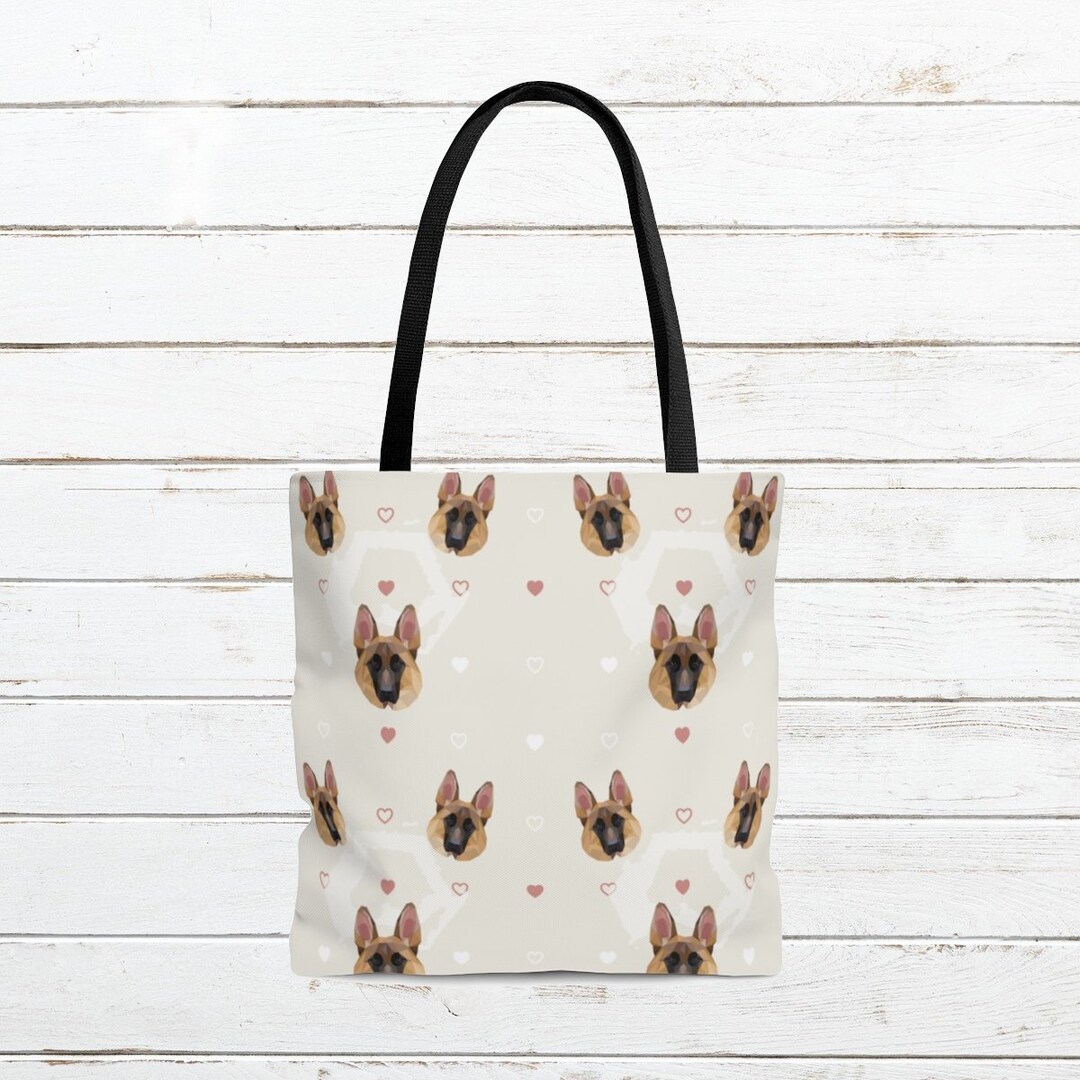 German Shepherd Tote Bag - Dog Owner Gift, German Shepherd Gift, Beach ...