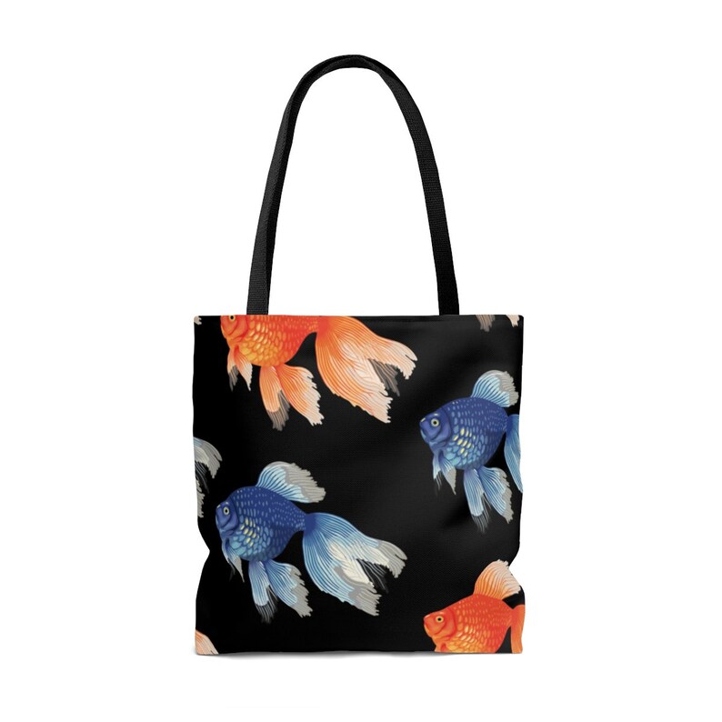 Goldfish Pattern Tote Bag. Pet Goldfish Lover Gift.Ryukin | Etsy