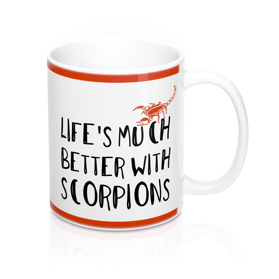 Scorpion Lover Mug - Can Be Personalized - Pet Scorpion Owners Gift ...