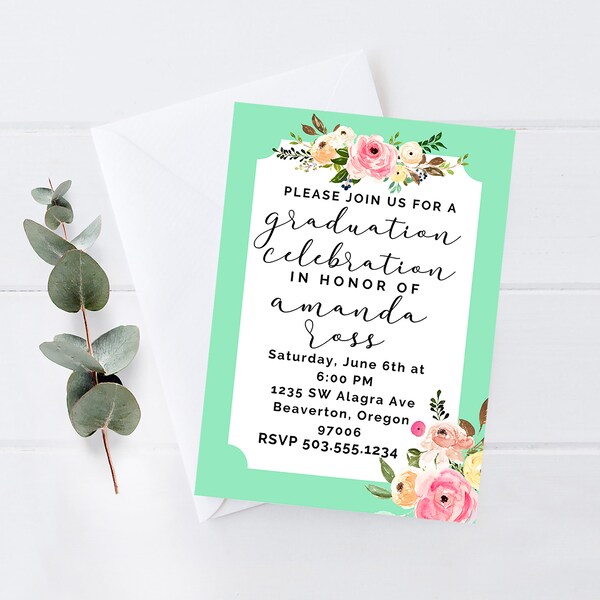 Graduation Announcement 2020 - Etsy