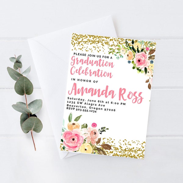 Graduation Announcement 2020 - Etsy
