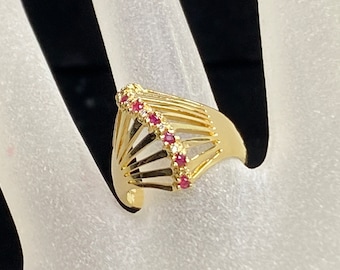 Bridge Setting Ring - Etsy