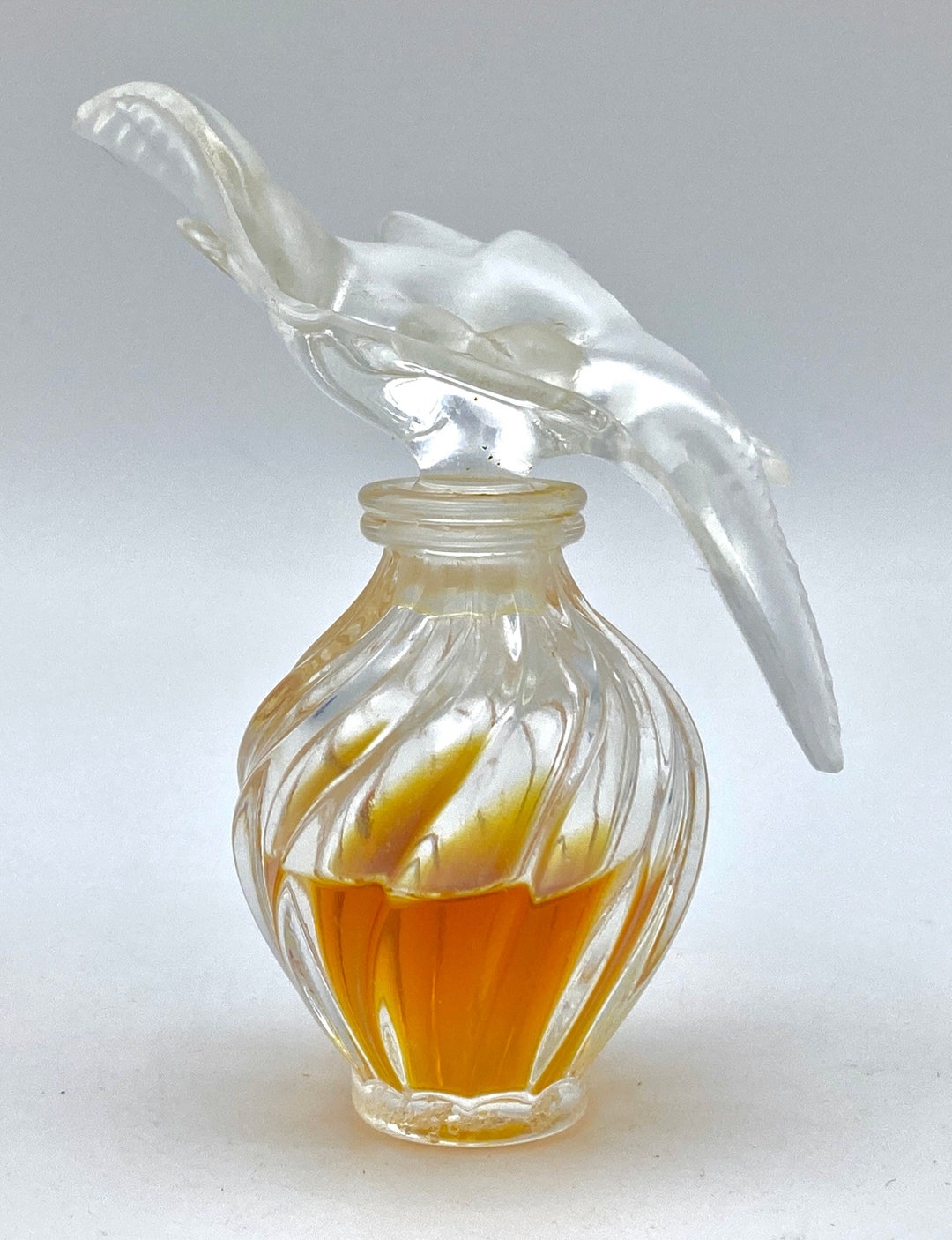 Lalique Crystal Nina Ricci Double Doves Store Perfume Bottle - Etsy