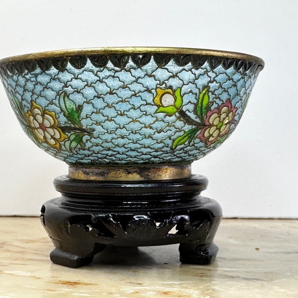 Cloisonne Bowl - Etsy