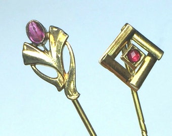 Art Deco Stick Pin - Etsy