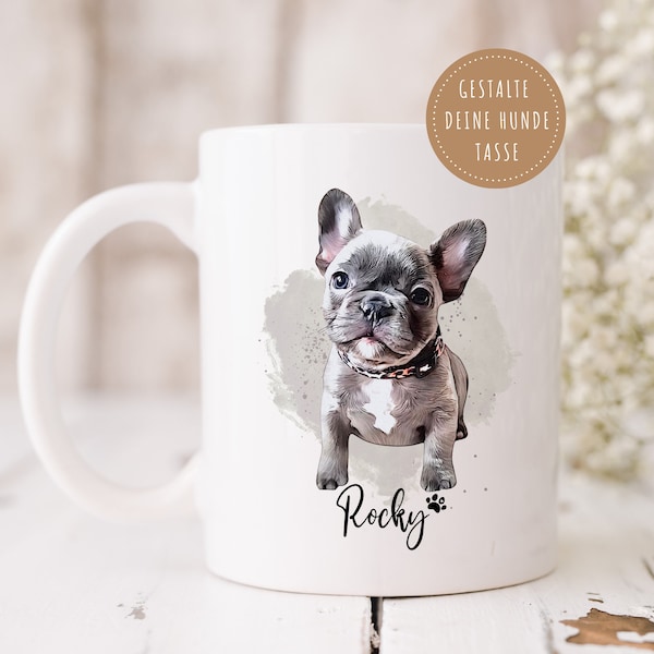 Personalisierte hunde tasse - Etsy.de