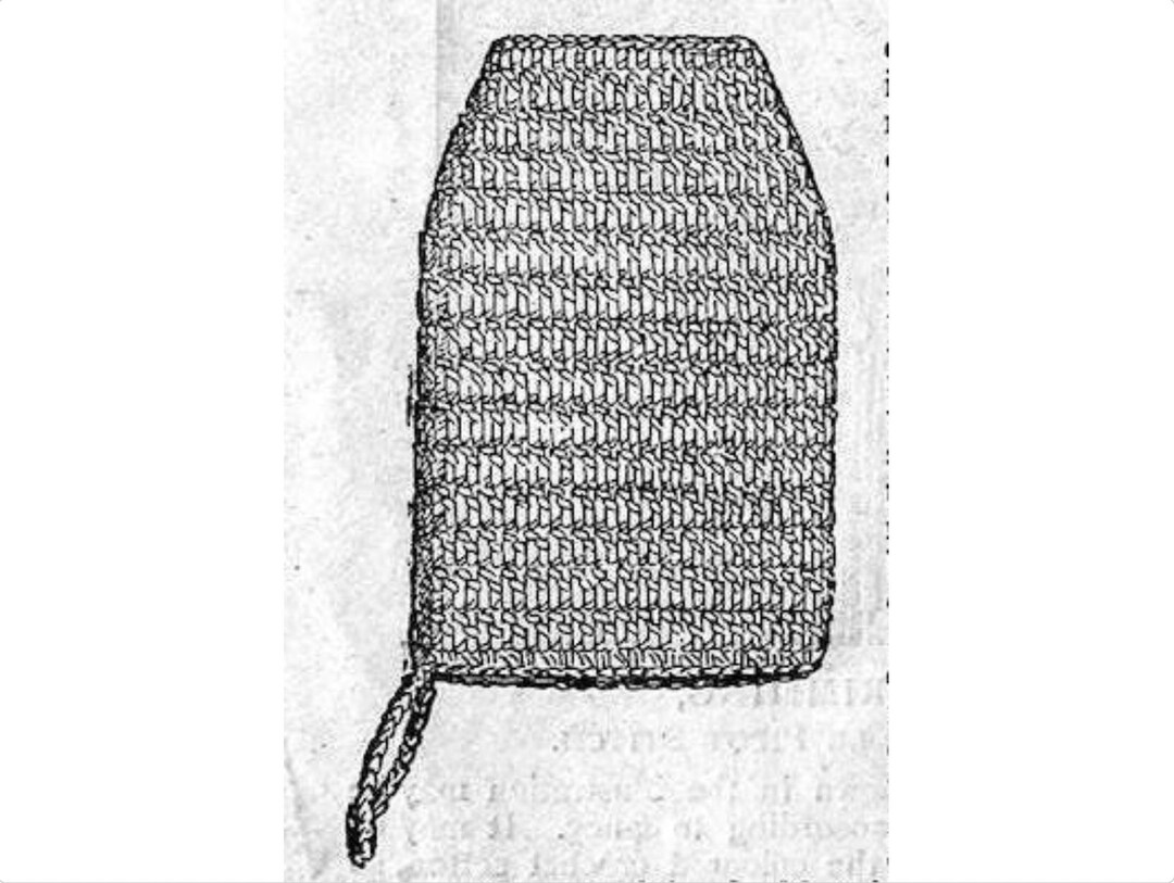 Washing Hand 1880s Victorian Crochet Pattern PDF - Etsy