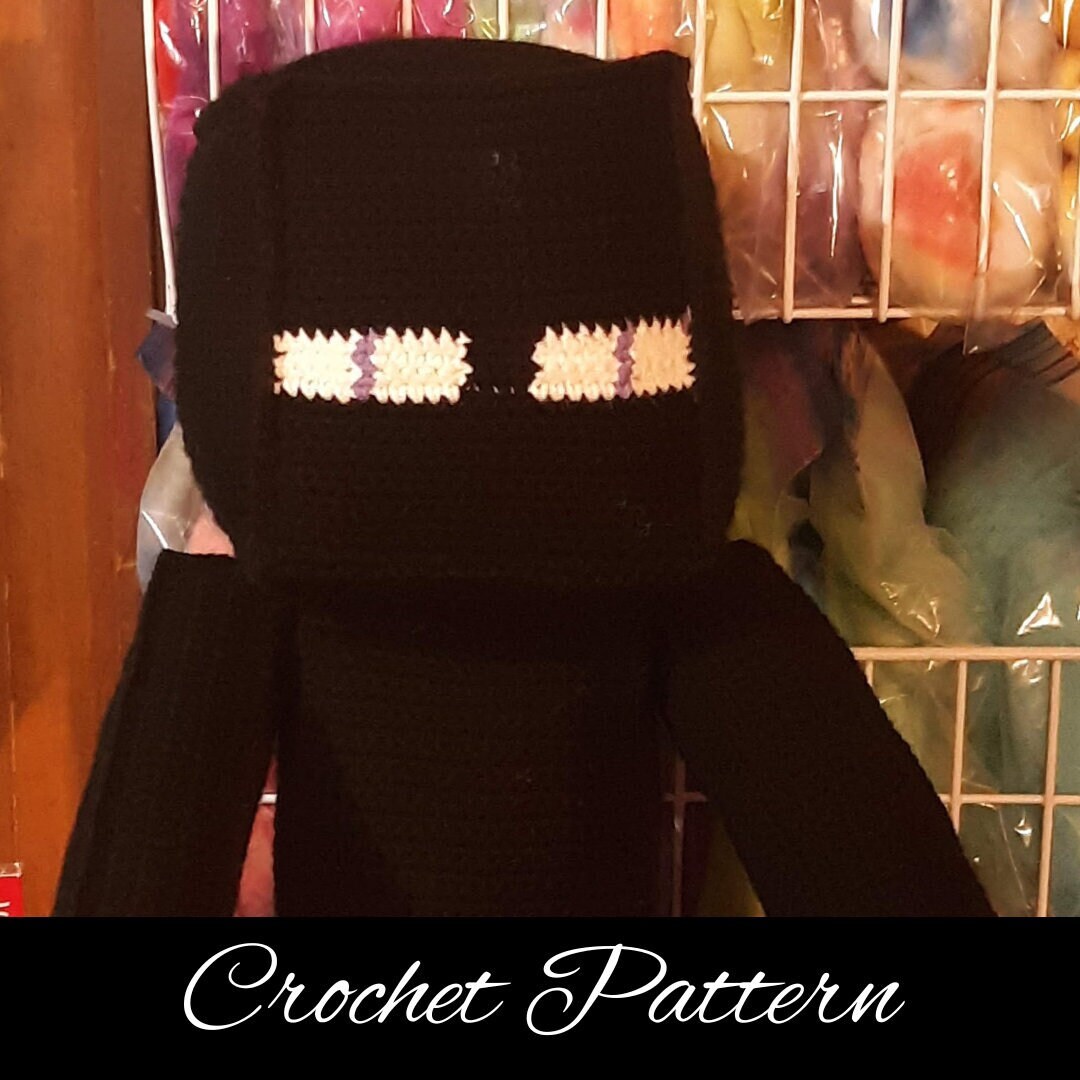 Pattern: Minecraft Enderman Amigurumi Plushie - PDF DOWNLOAD - Etsy