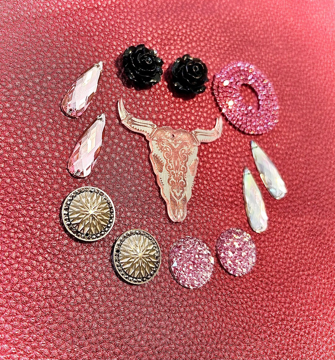 Beading Set, Beading Cabs, Flat Back Cabochons, Rhinestones, Diy ...