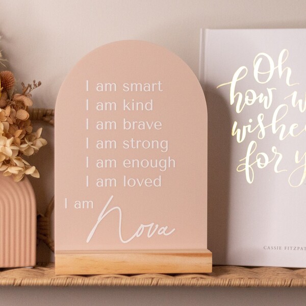 Affirmation Sign - Etsy