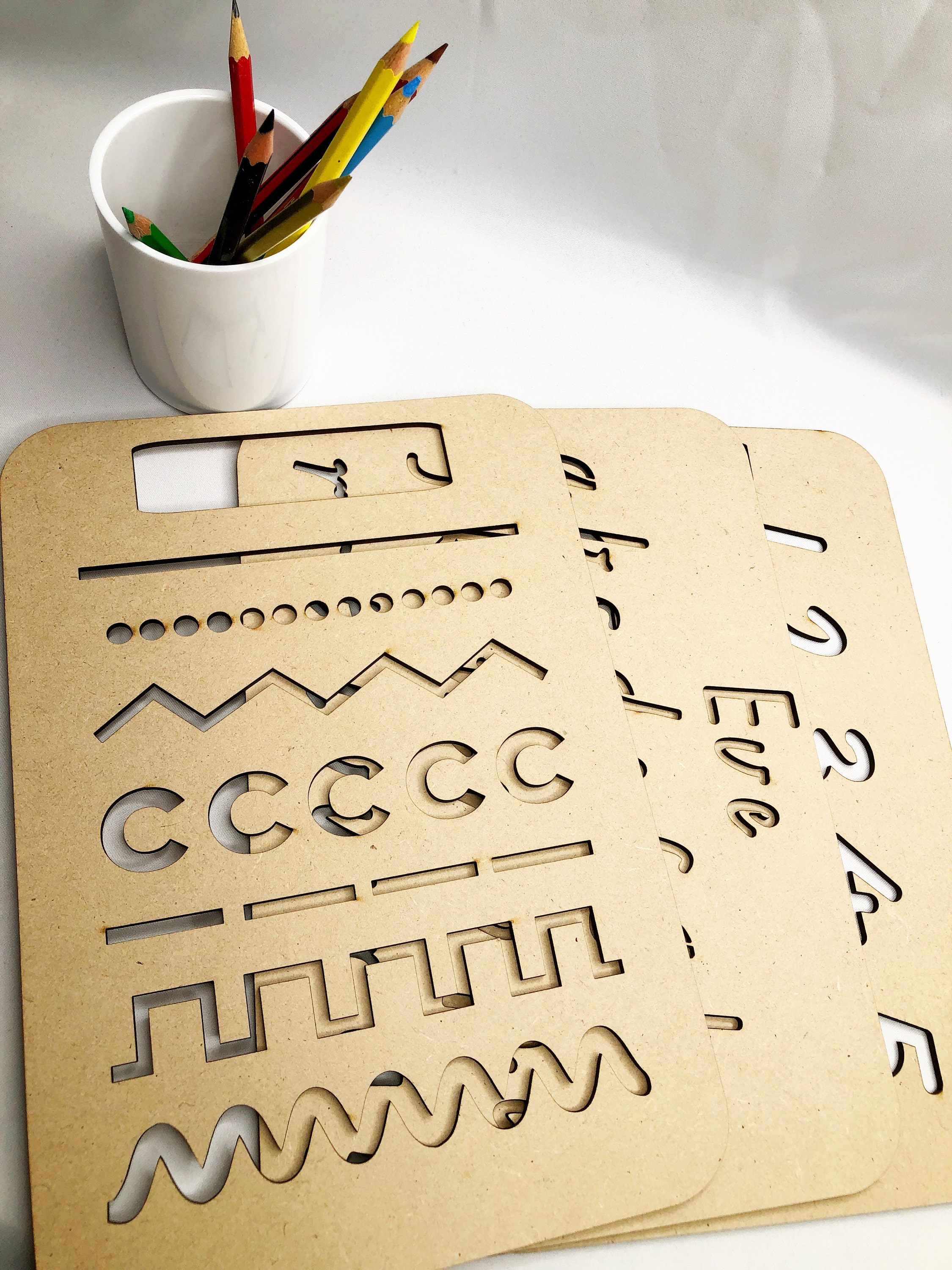 Pre Writing Patterns Board Montessori Learning Learn to - Etsy Australia