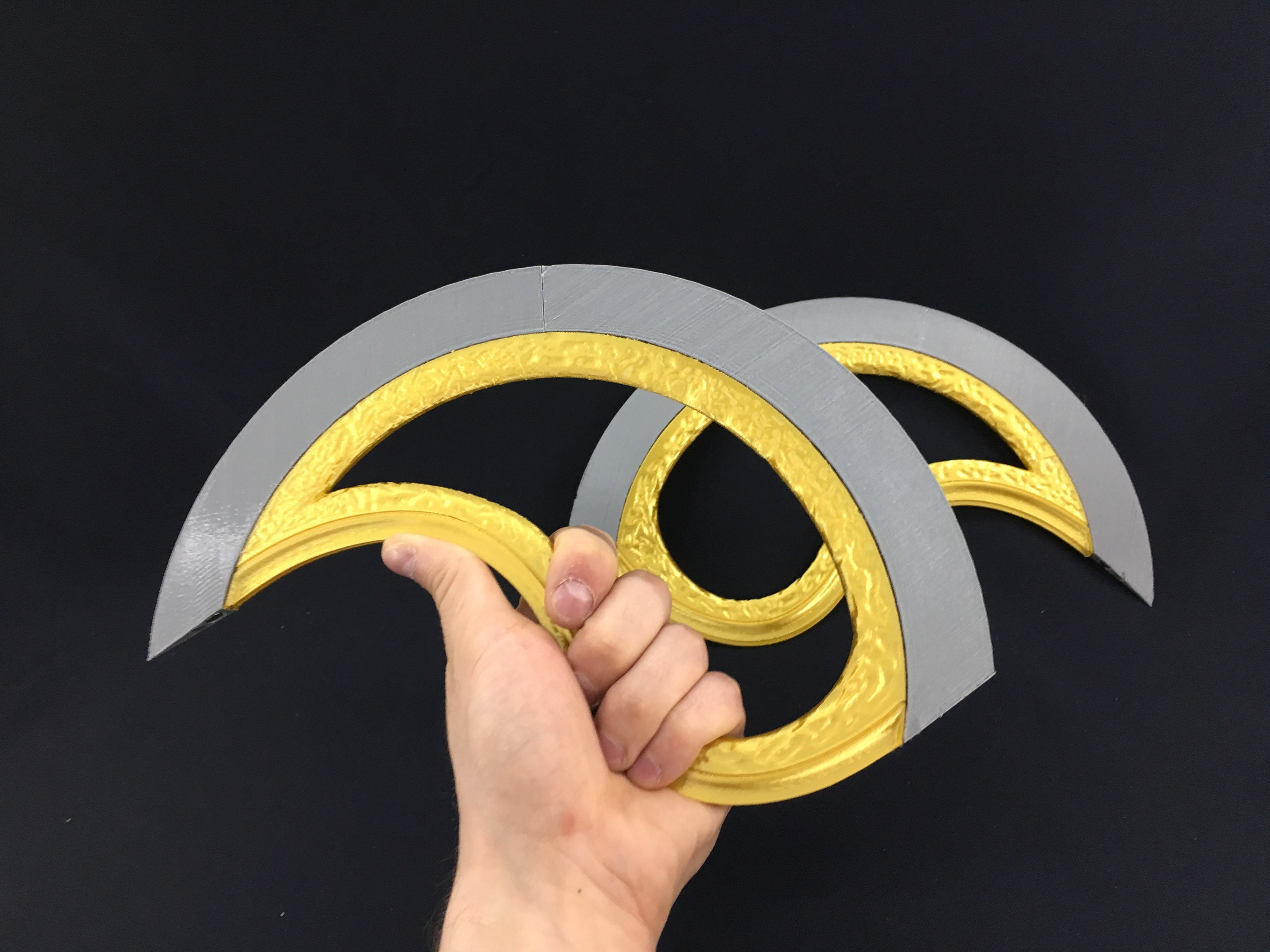 YIN-YANG CHAKRAM 1:1 Scale Prop 3D Printed Replica - Etsy
