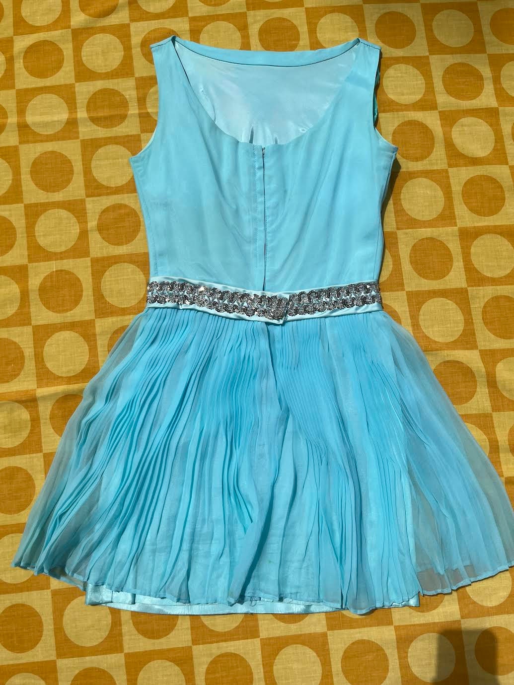1960's Turquoise Go-go Dress - Etsy